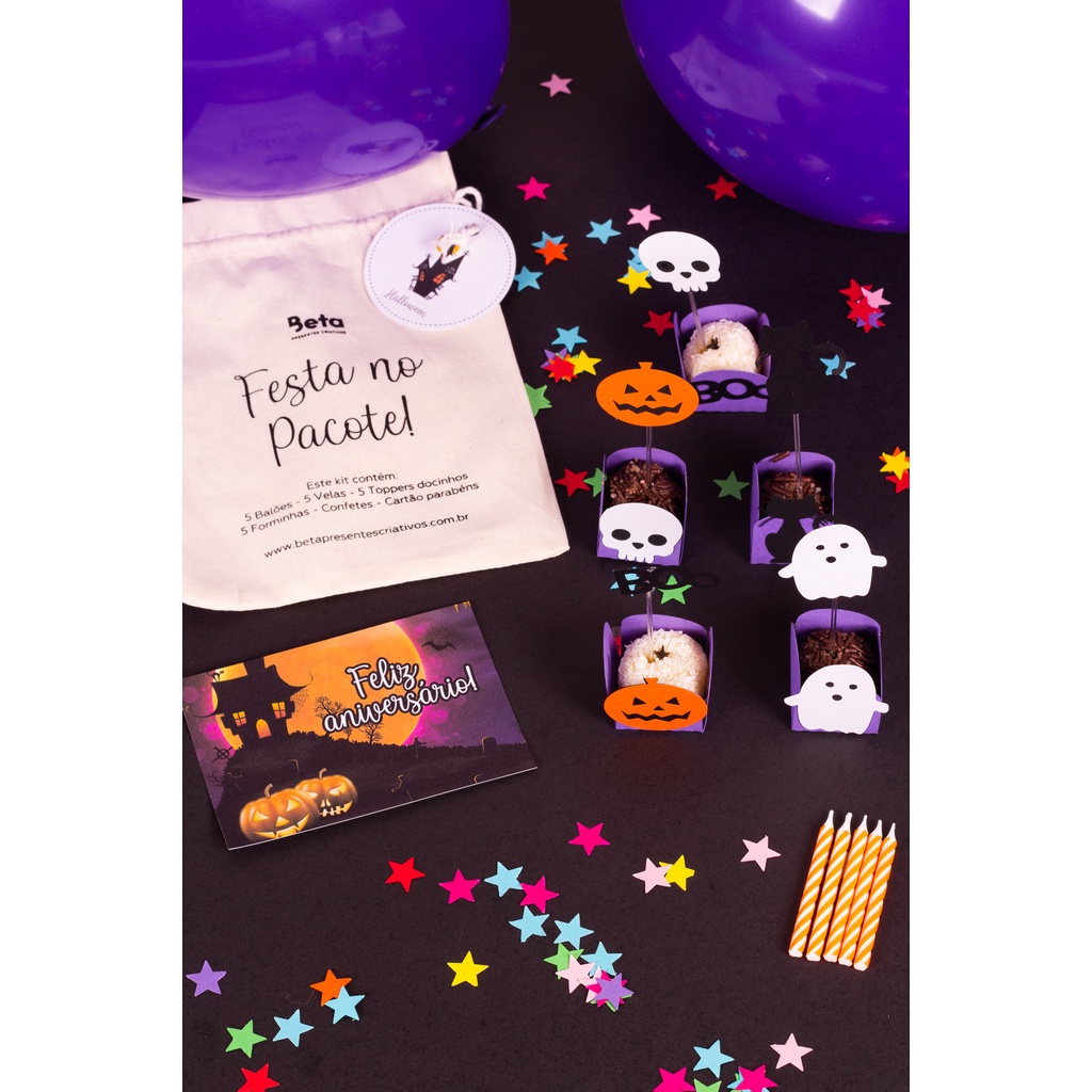 Kit Festa no Pacote Halloween! | Shopee Brasil