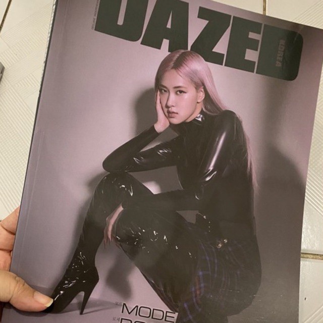 Revista Dazed Capa Rose | Shopee Brasil