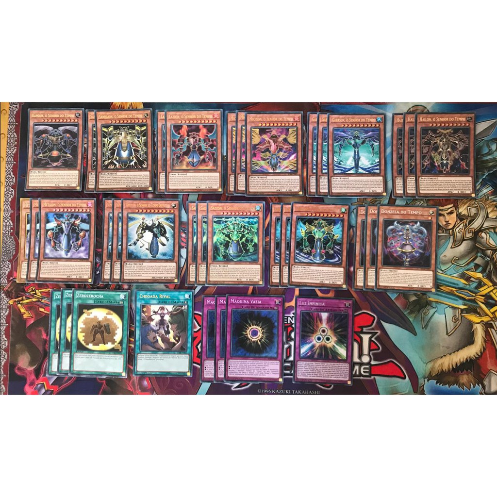 Set Deck Time Lord / Senhor Do Tempo Yugioh | Shopee Brasil