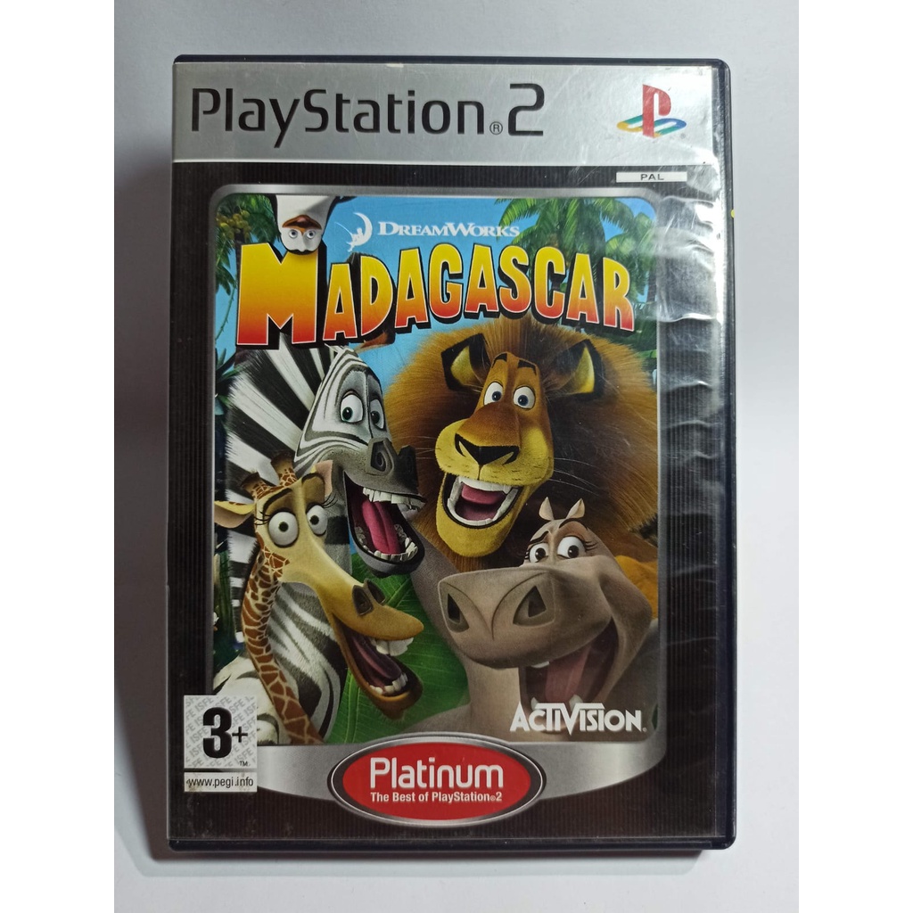 Madagascar PS2 Midia Fisica | Shopee Brasil