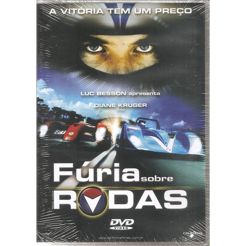 DVD FURIA SOBRE RODAS - LUC BESSON DIANE KRUGER JEAN PIERRE CASSEL ...