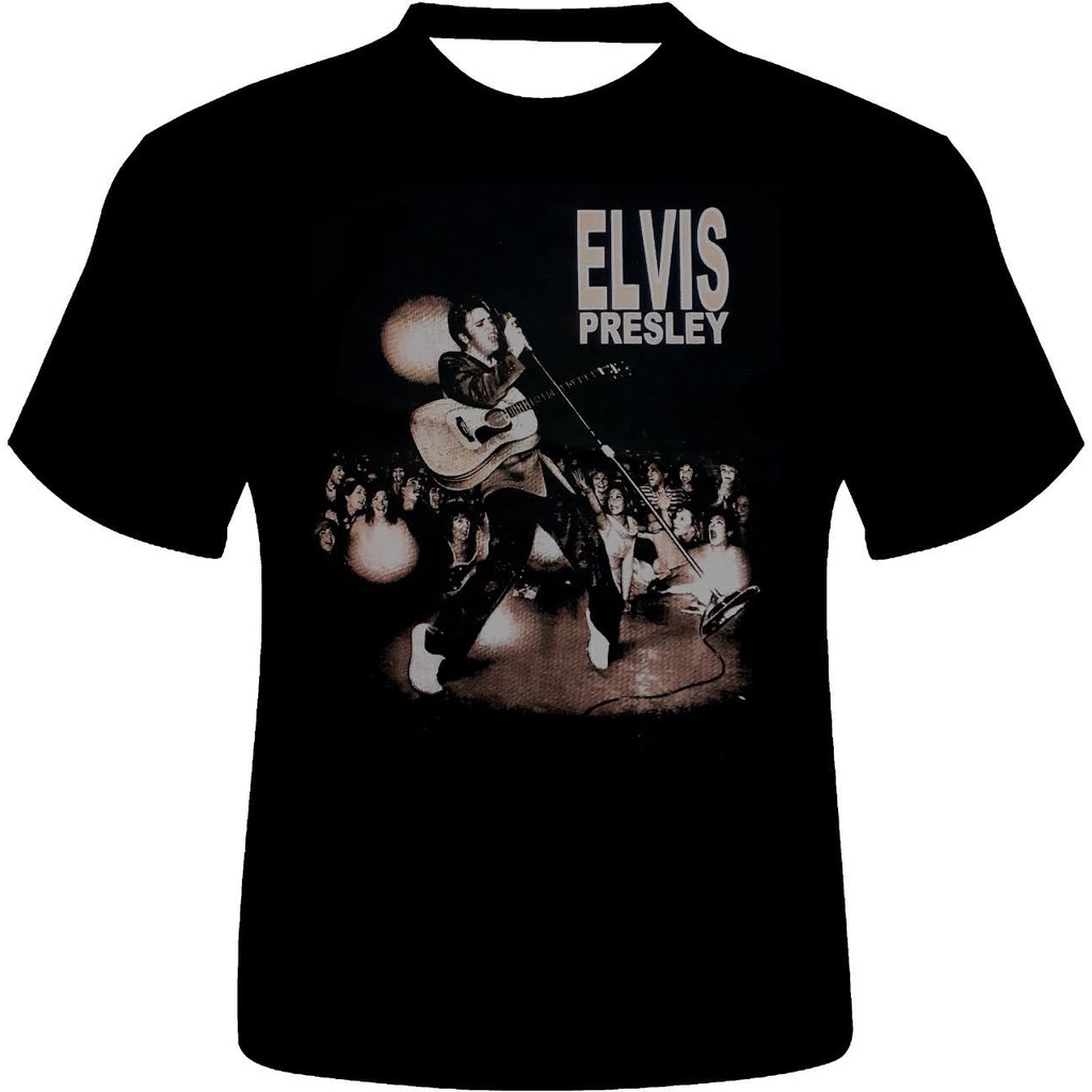 Camiseta Elvis Presley | Shopee Brasil