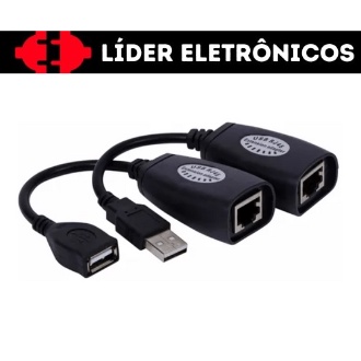 Adaptador Conversor Extensor Usb X Rj45 | Shopee Brasil
