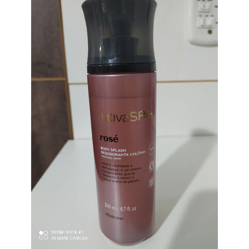 perfume nativa spa rose | Shopee Brasil