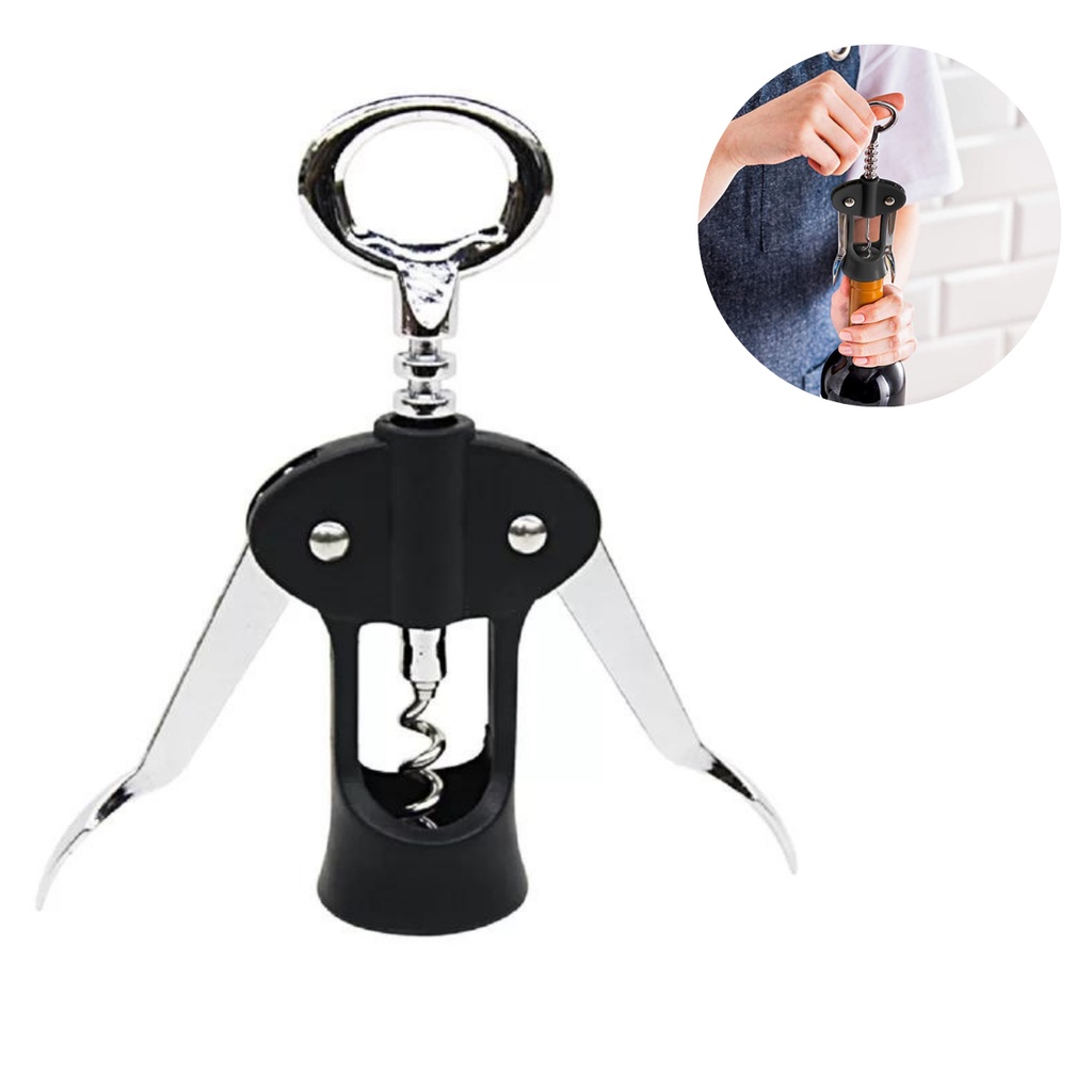 Saca Rolhas Abridor de Vinhos Profissional | Shopee Brasil