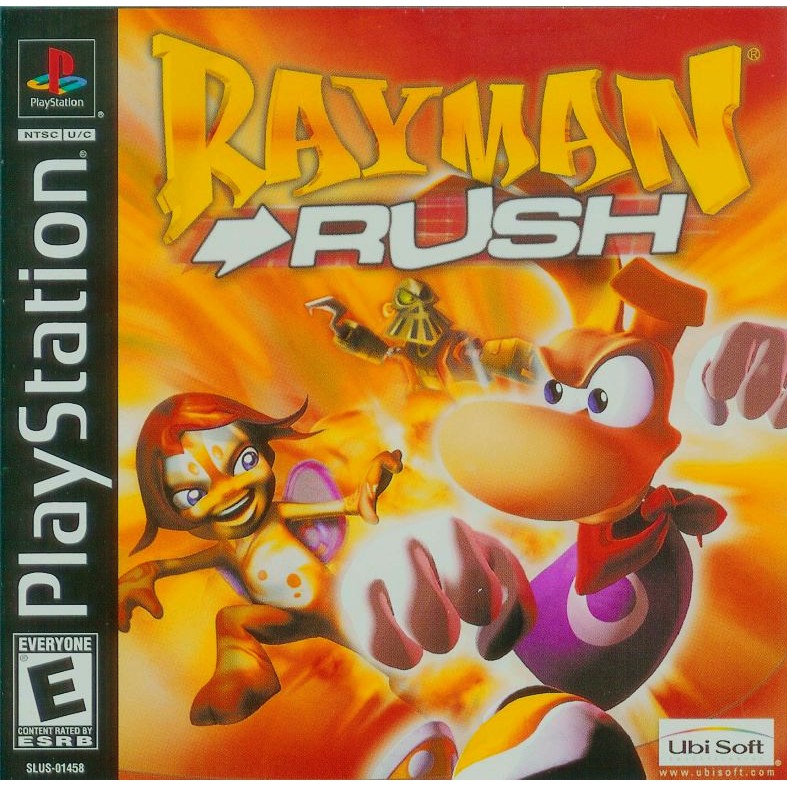 PS1 - RAYMAN RUSH PARA PS1 ( LEIA A DESCRIÇÃO ) | Shopee Brasil