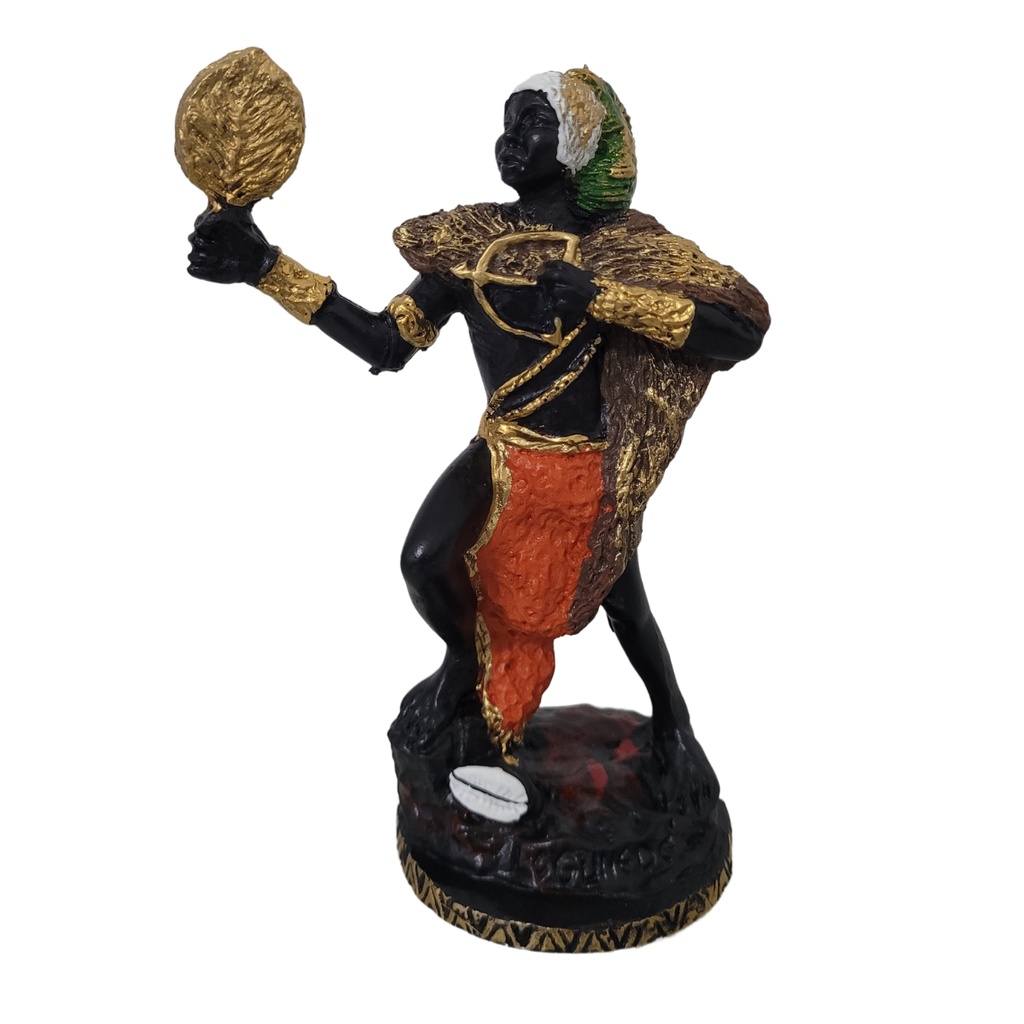Imagem De Orixá Logun Edé De Resina Umbanda E Candomblé 15 Cm | Shopee ...