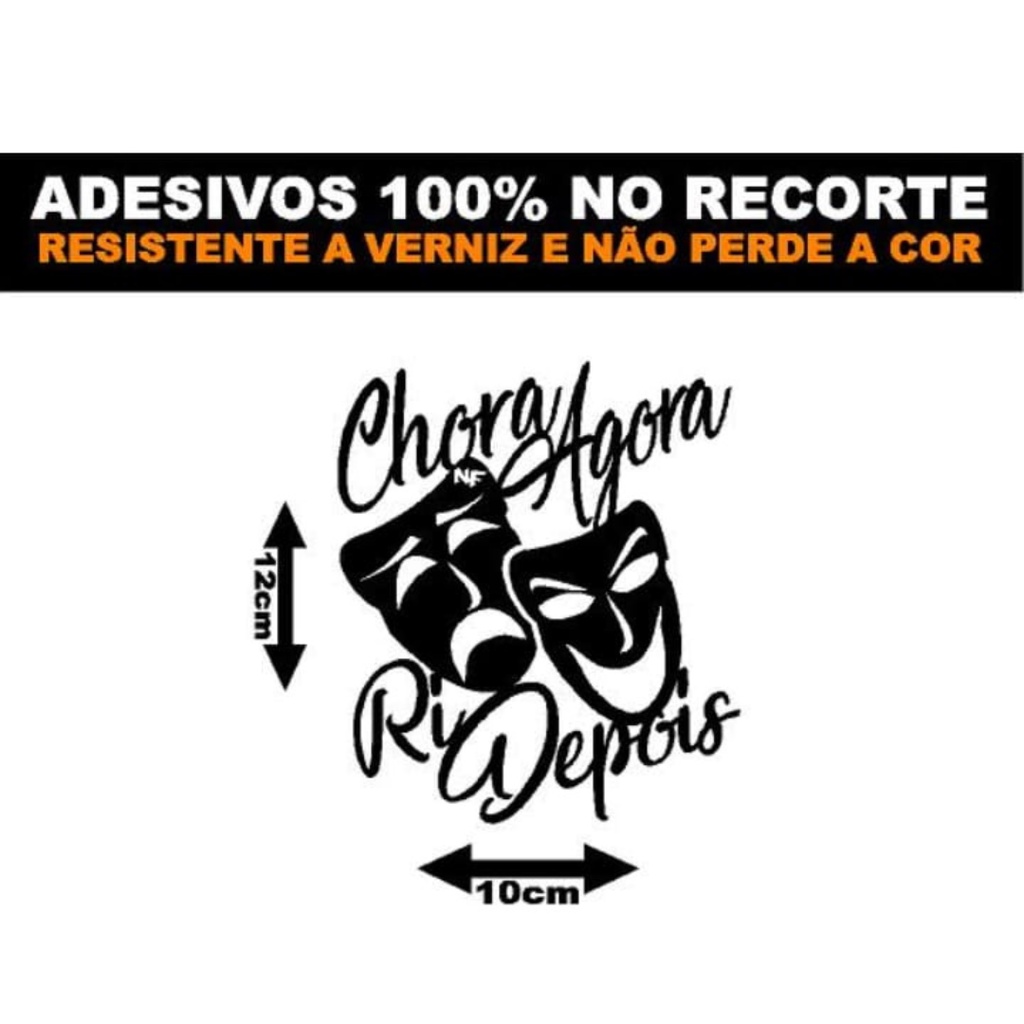Adesivo Chora Agora E Rir Depois - Nfarts | Shopee Brasil Adesivo Chora Agora E Rir Depois - Nfarts | Shopee Brasil