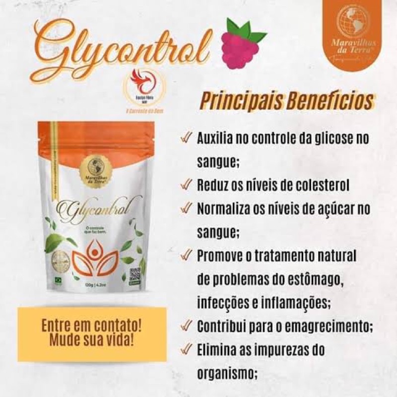 Glycontrol MDT ( menos Diabetes ) | Shopee Brasil