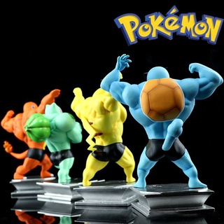 Pokémon PVC Action Figures / Brinquedos Pokemon Musculoso / Boneco ...