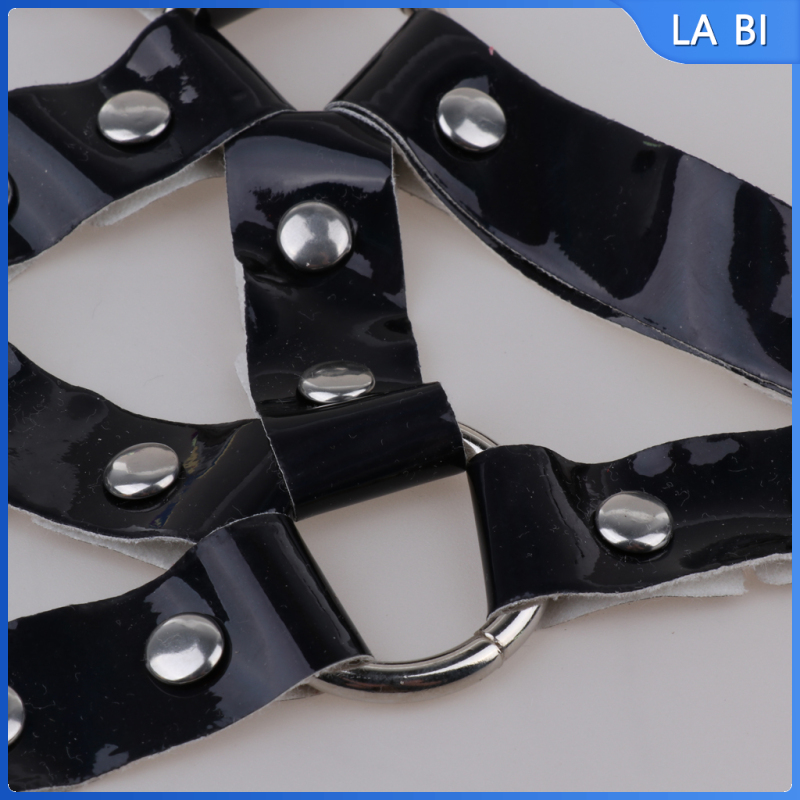 Sexy Women Harness Halter Hollow Out Body Harness Bra Caged Bra Cupless ...