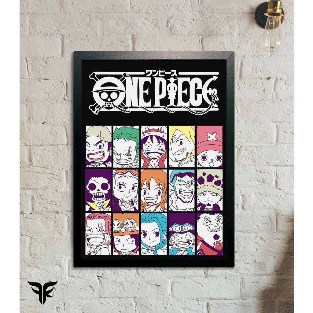 Quadro One Piece | Shopee Brasil