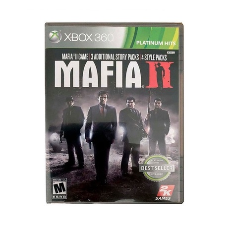 Mafia 2 Platinum Hits Xbox 360 Com Mapa | Shopee Brasil