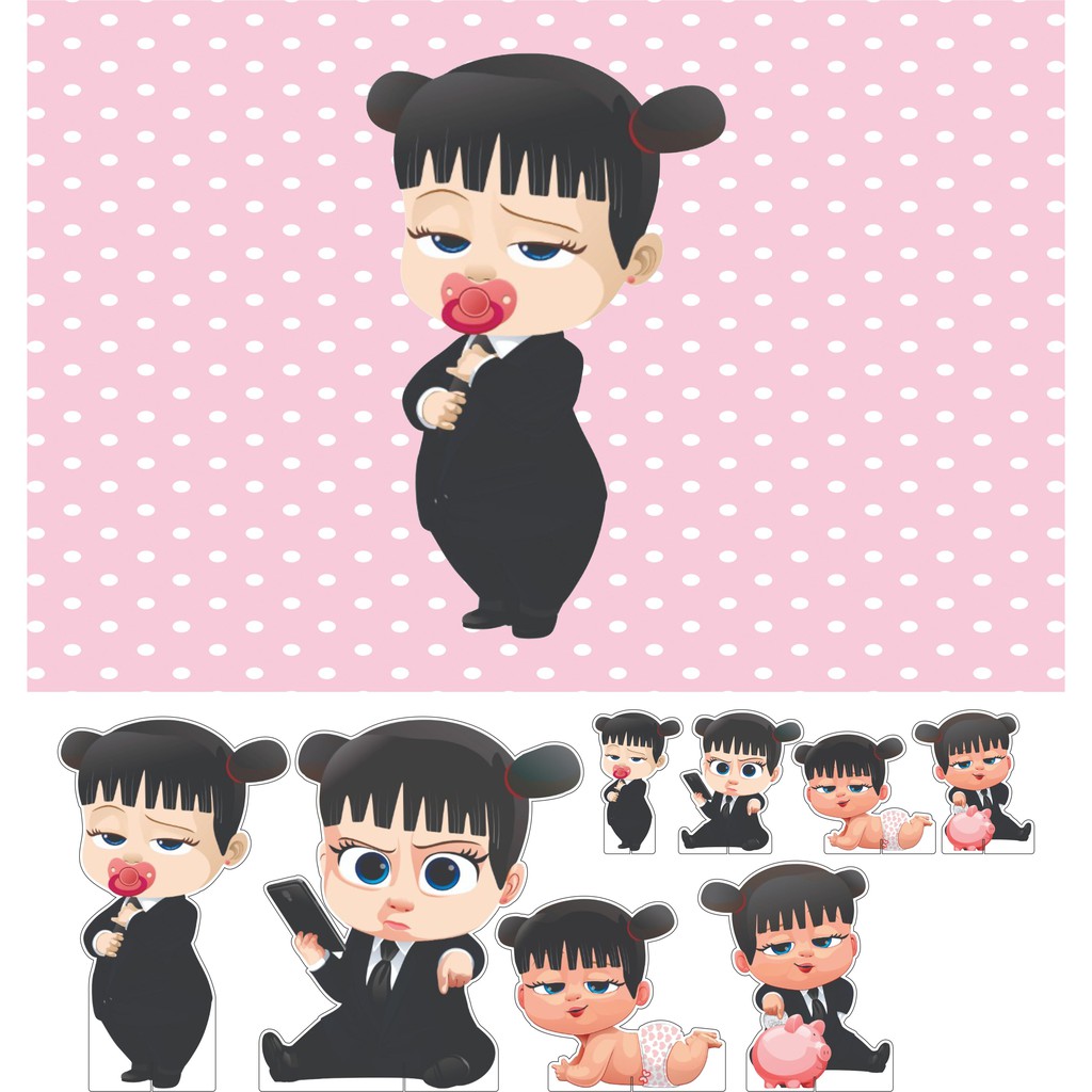 Kit Display + Painel Festa Infantil Poderosa Chefinha Morena | Shopee ...