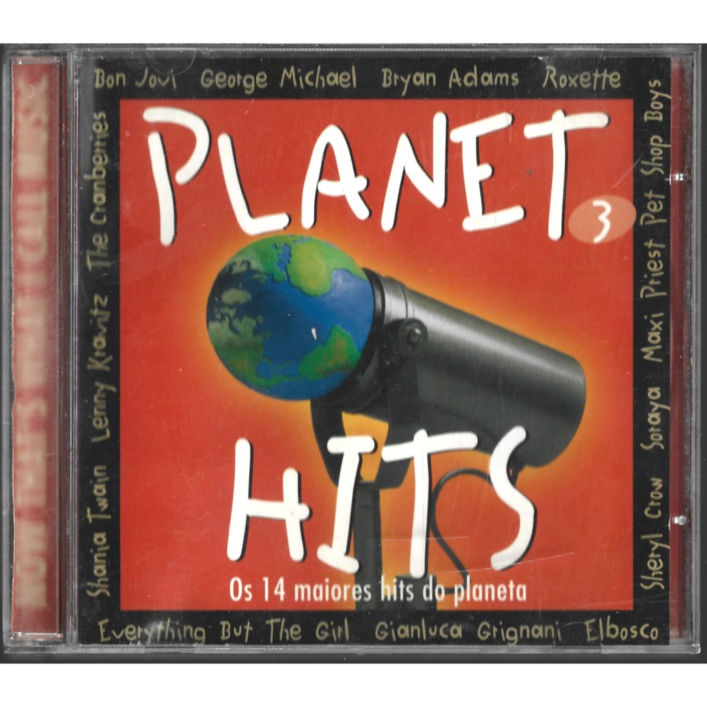 CD Planet Hits 3/Os 14 Maiores Hits do Planeta | Shopee Brasil