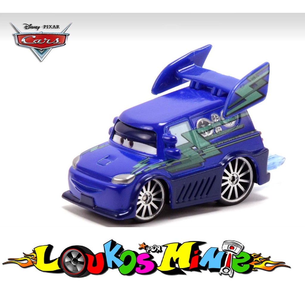 Disney Cars DJ with Flames Original Mattel Sem Embalagem | Shopee Brasil