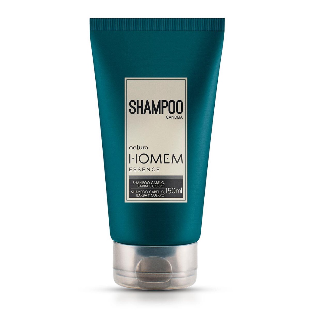 Shampoo Cabelo, Barba e Corpo Natura Homem Essence 150ml | Shopee Brasil