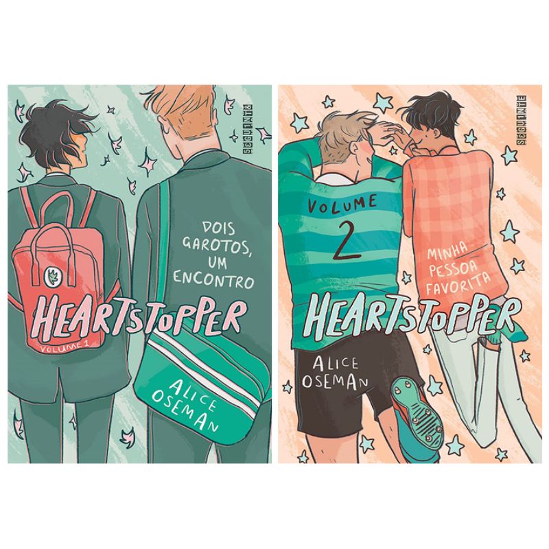 Livro - kit Heartstopper Vol 1 e Vol 2 - Alice Oseman (Novo e Lacrado ...