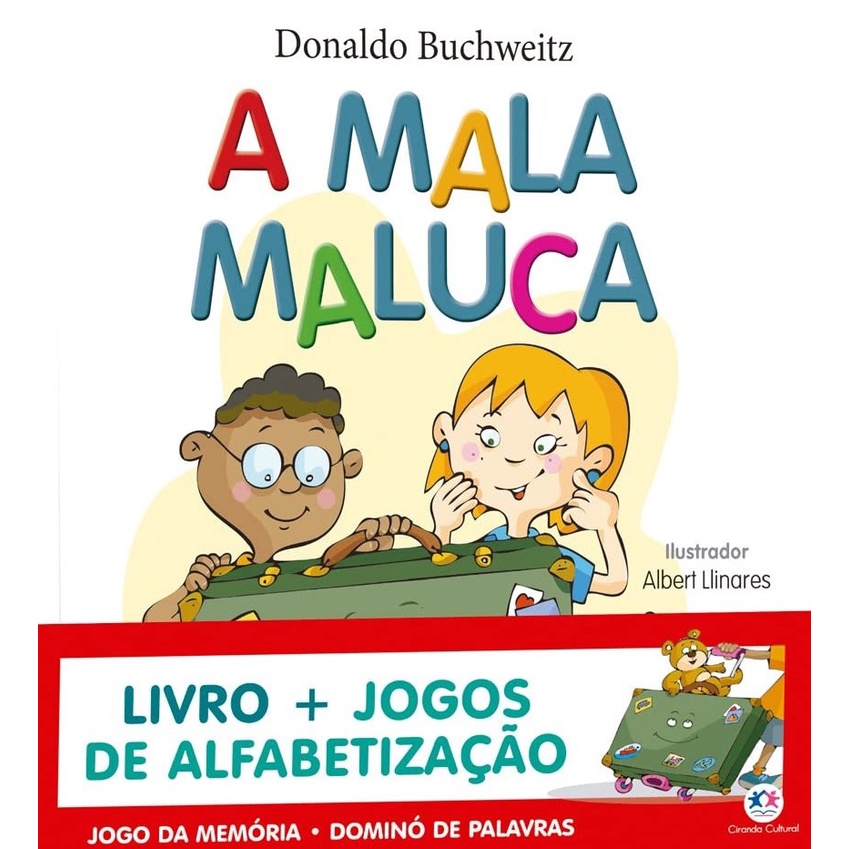 A Mala Maluca - Livro + Jogos de Alfabetização | Shopee Brasil