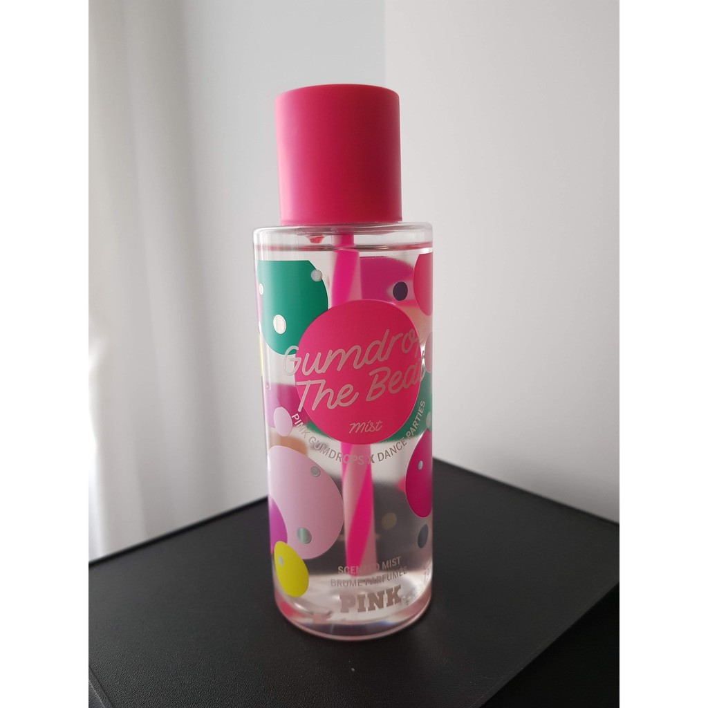 Victorias Secret Body Mist Pink Gumdrop The Beat 250ml | Shopee Brasil