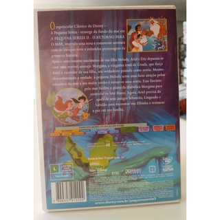 DVD A Pequena Sereia 2 (Original) | Shopee Brasil