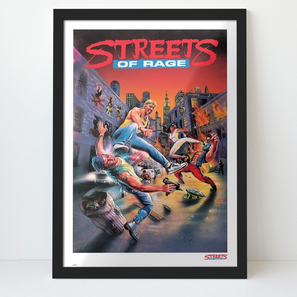 Quadro Streets of Rage SR01 | Shopee Brasil