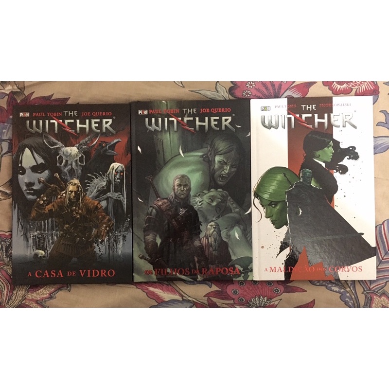 Coleção Completa HQ The Witcher Capa Dura | Shopee Brasil