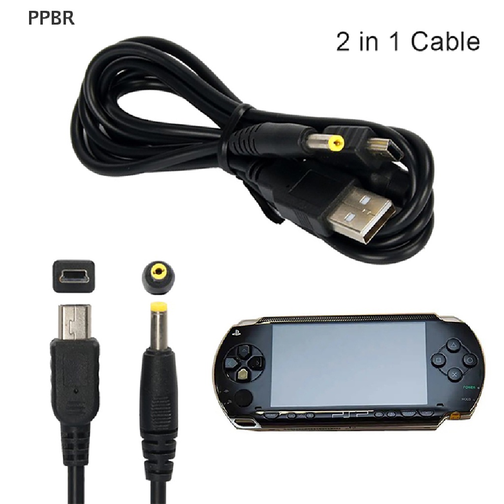 [PPBR] 1Pc 2 Em 1 USB 2.0 Chumbo Carregador De Cabo De Dados Para PSP ...