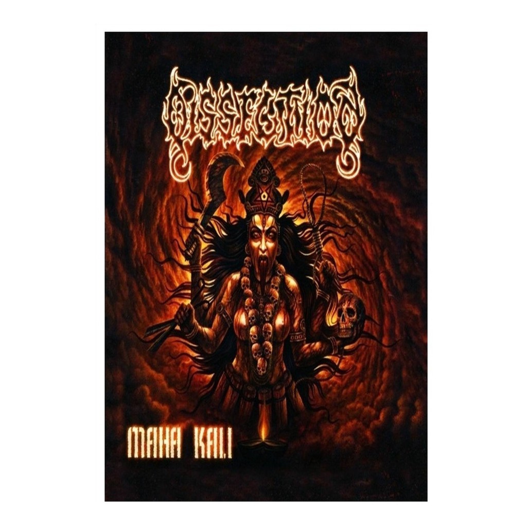 Backpatch Dissection - Maha Kali - 28x20 | Shopee Brasil