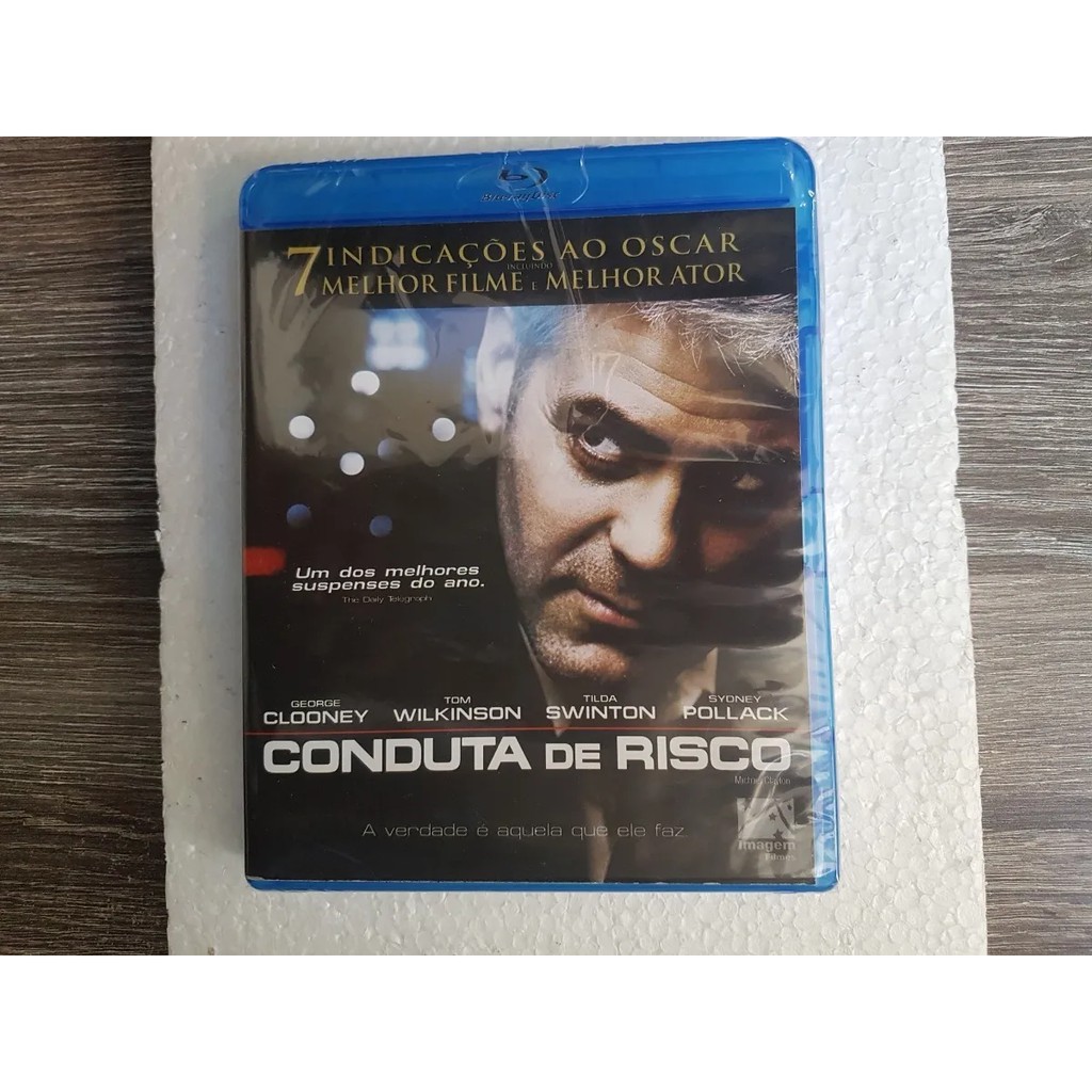 Blu Ray Conduta De Risco - George Clooney - Dub/leg, RarIdade! | Shopee Brasil