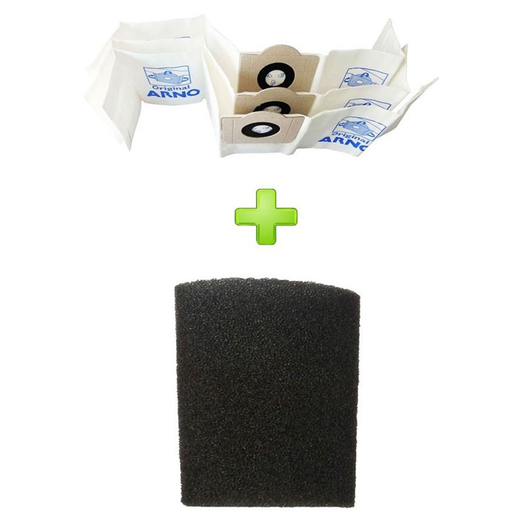 Saco E Filtro Aspirador Arno Aguapó Hp4po H3po Agpo H2ac Ar12 Original ...