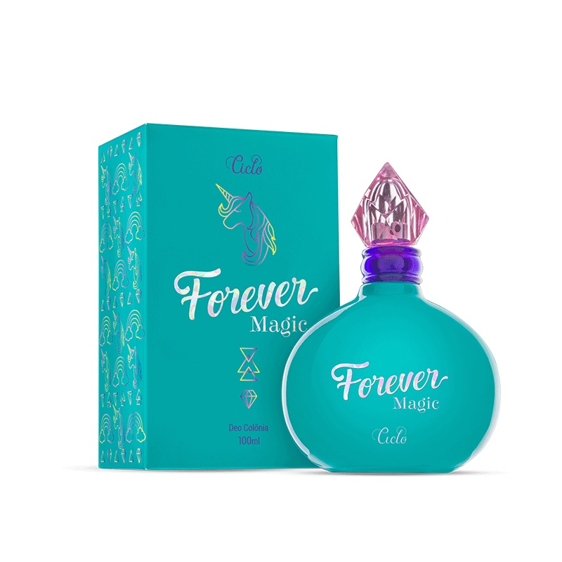 Deo Colônia Perfume Forever Magic Ciclo 100ml | Shopee Brasil