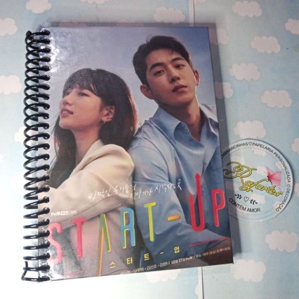 Caderneta k-drama Apostando Alto caderneta dorama Start-up | Shopee Brasil