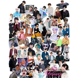 70 pçs Adesivos Bts / Conjunto de adesivos foto Bts Kpop | Shopee Brasil