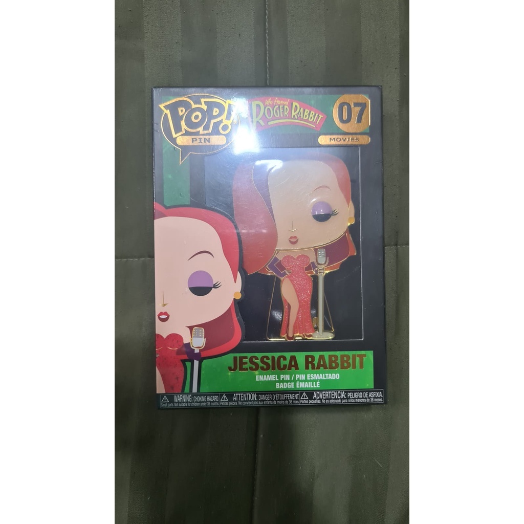 Funko Pin Jessica Rabbit 7 | Shopee Brasil