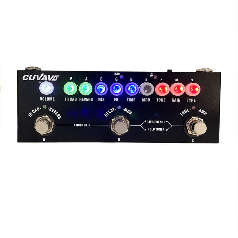 Cuvave Cubo BABY Delay Multi Para Pedal De Guitarra Chorus Phaser ...