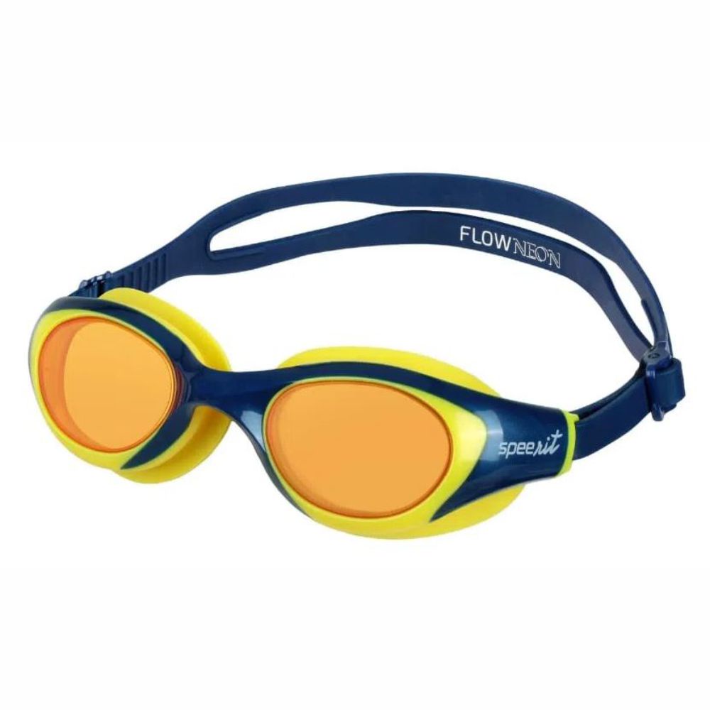Oculos Natacao Speedo Modelo Swim Neon Marinho Laranja Nadador protecao ...