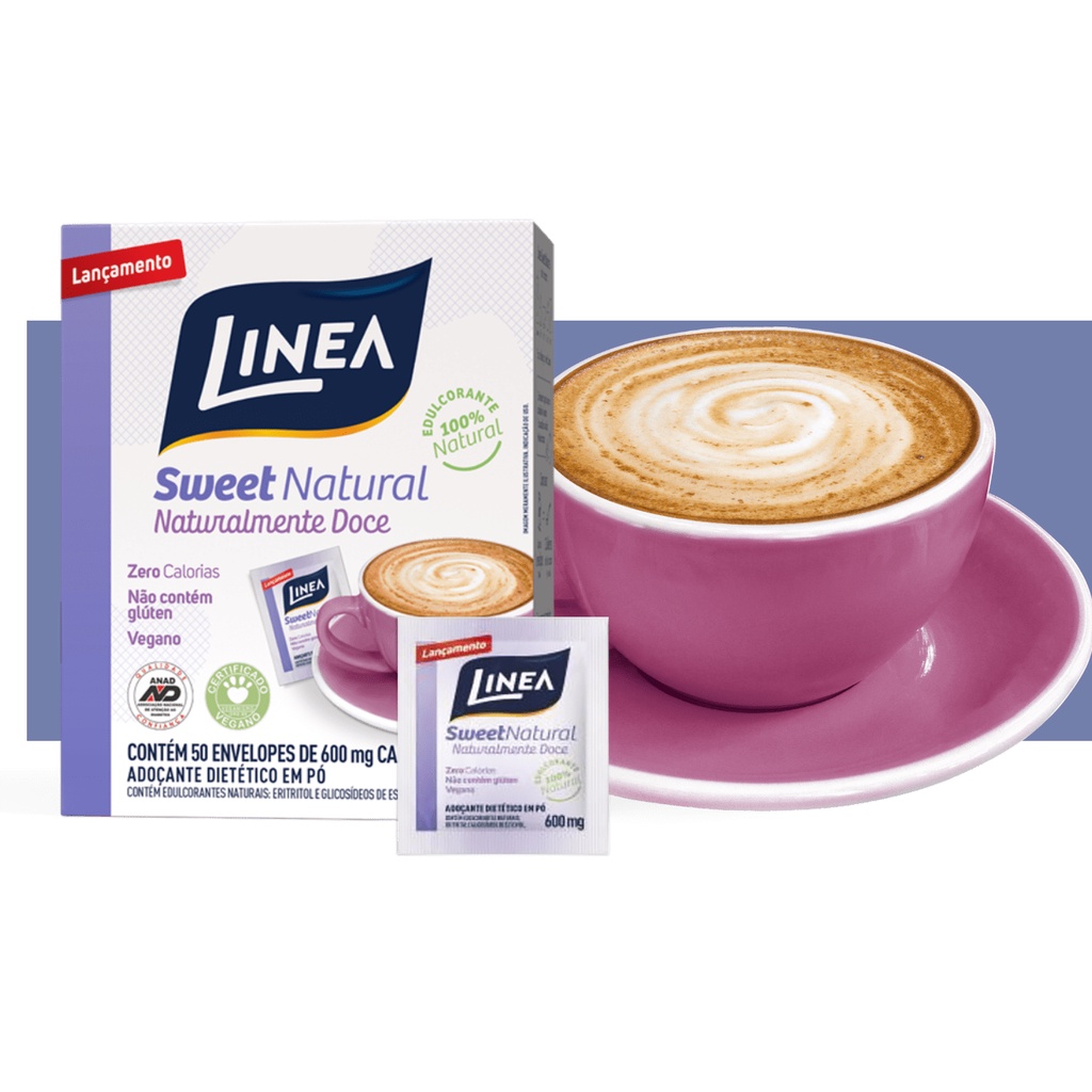 LINEA ADOC SWEET 50X0,6G ENV | Shopee Brasil