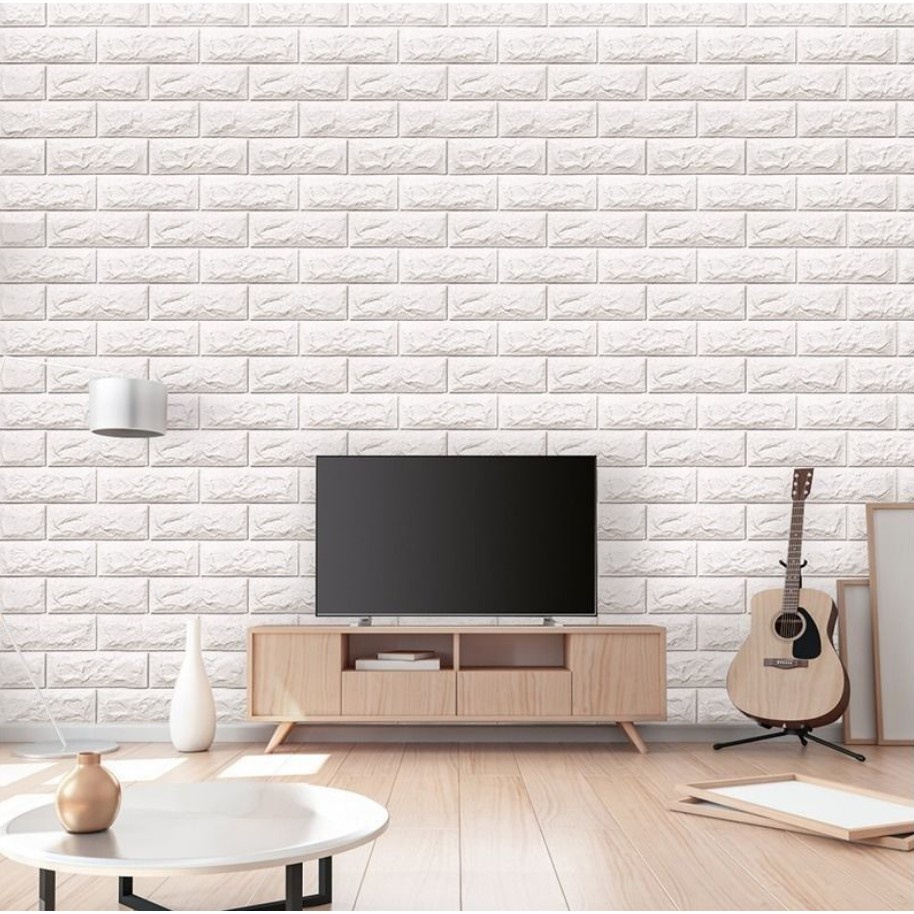 10 Folhas Papel De Parede Autoadesivo 3d Adesivo Autocolante De Espuma