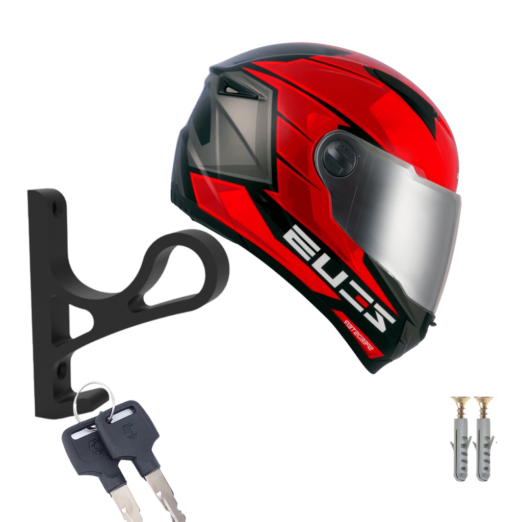 Suporte De Parede Para Capacetes / Com Gancho | Shopee Brasil