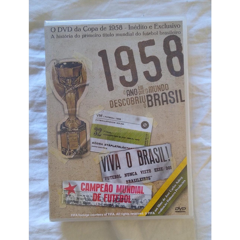 1958 - O ano em que o Mundo descobriu o Brasil (DVD) | Shopee Brasil