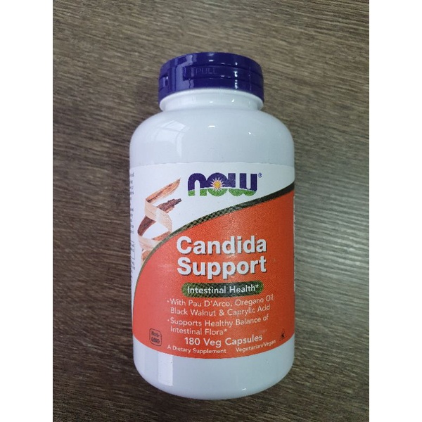 Candida support 180 Cápsulas Now Foods | Shopee Brasil