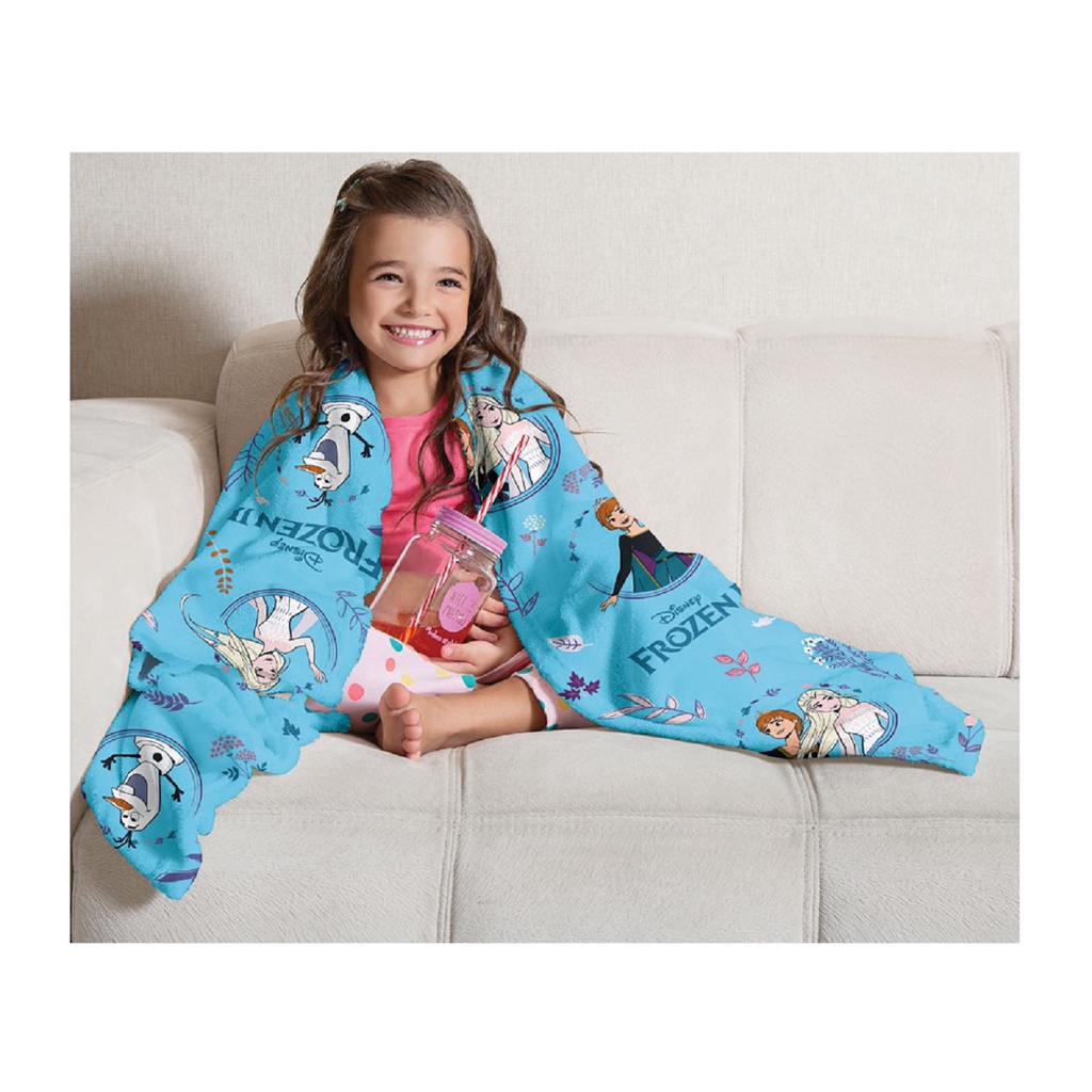 Manta Infantil Frozen Fleece Lepper Menina | Shopee Brasil