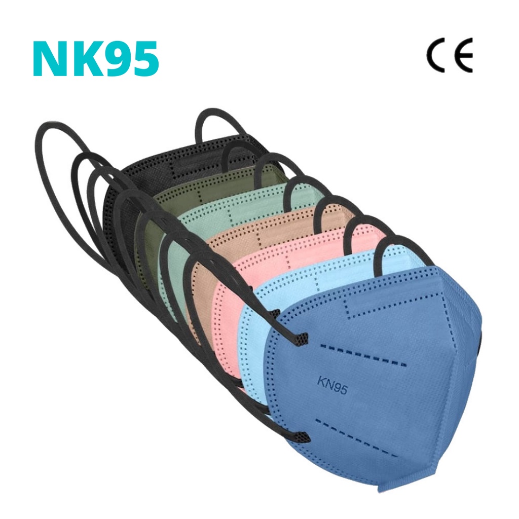 Kit 10 Mascaras KN95 ORIGINAL Reutilizável PFF2 N95 Com Clip Nasal | Shopee Brasil