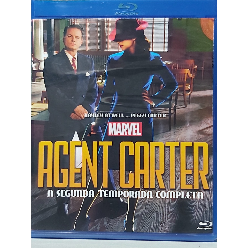 Blu- ray Série Agent Carter 1º e 2º Temporada Completa Dublado e ...
