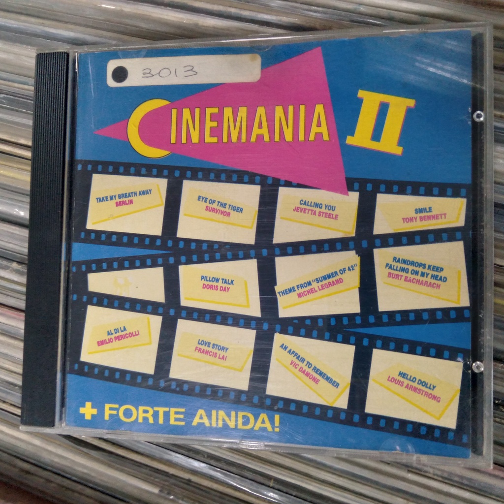 CINEMANIA II CD COLETÂNEA TRILHA FILME | Shopee Brasil