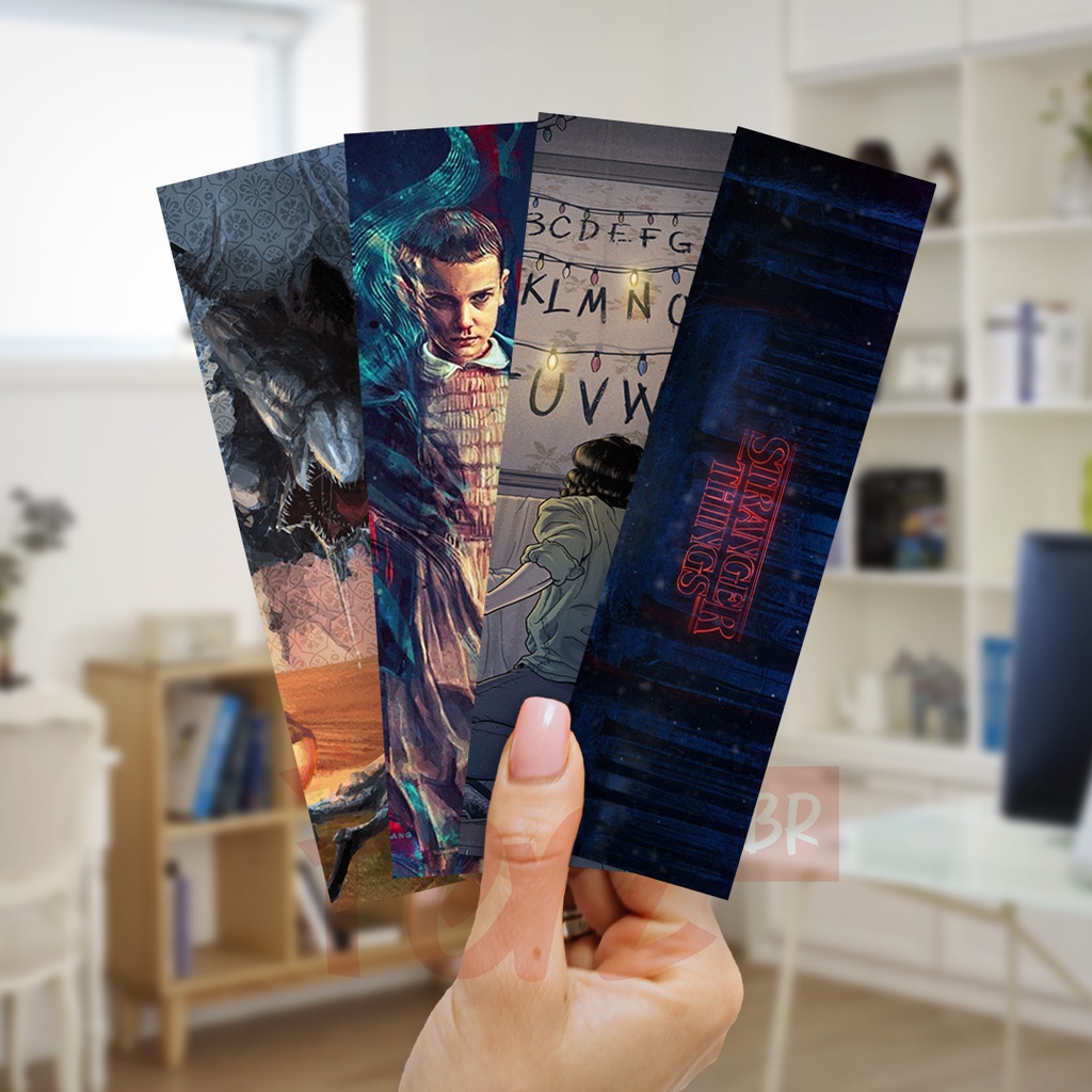 Marcador de Página Stranger Things - Marca páginas Personalizado ...