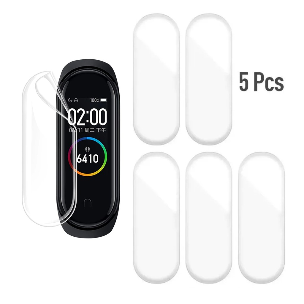 5 Películas Para Mi Band 4 e Mi Band 5 Xiaomi Mi Band 4 Pronta Entrega | Shopee Brasil