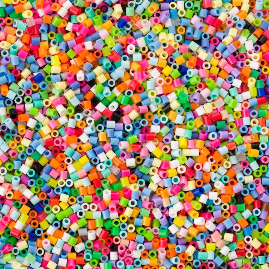 Kit com 5 pacote sHama Perler Beads 5mm para fazer arte em casa 1000 ...