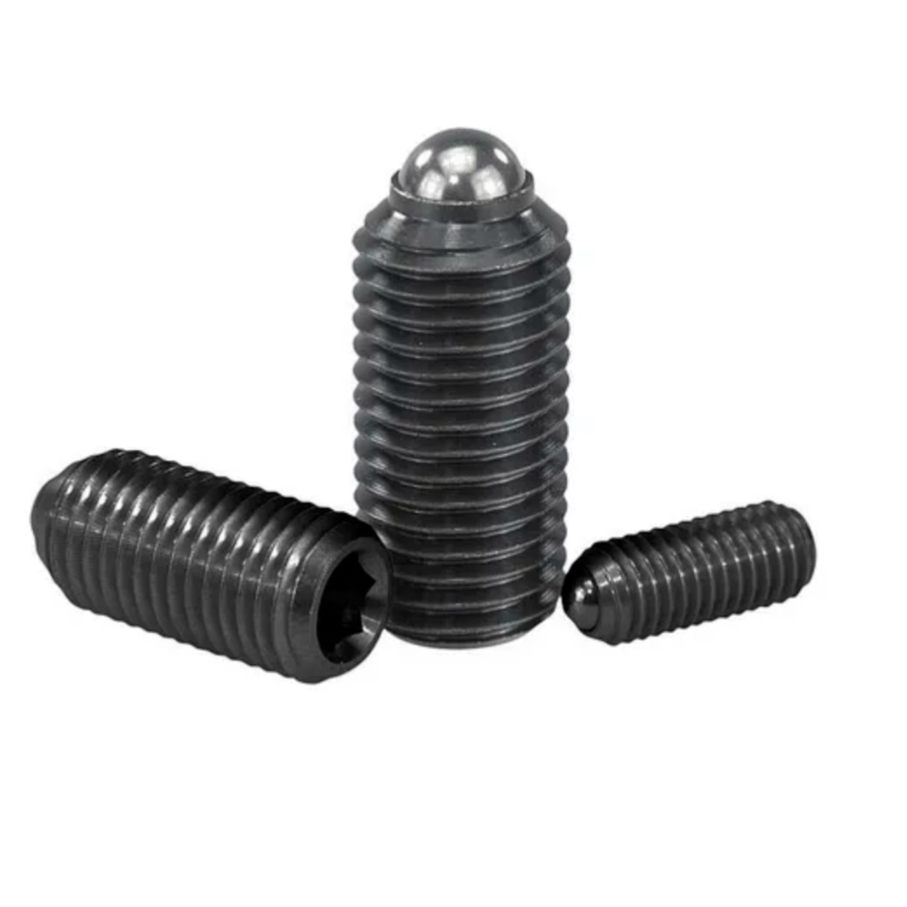 Parafuso posicionador com mola e esfera M8X16 - Allen kit com 10 pecas ...